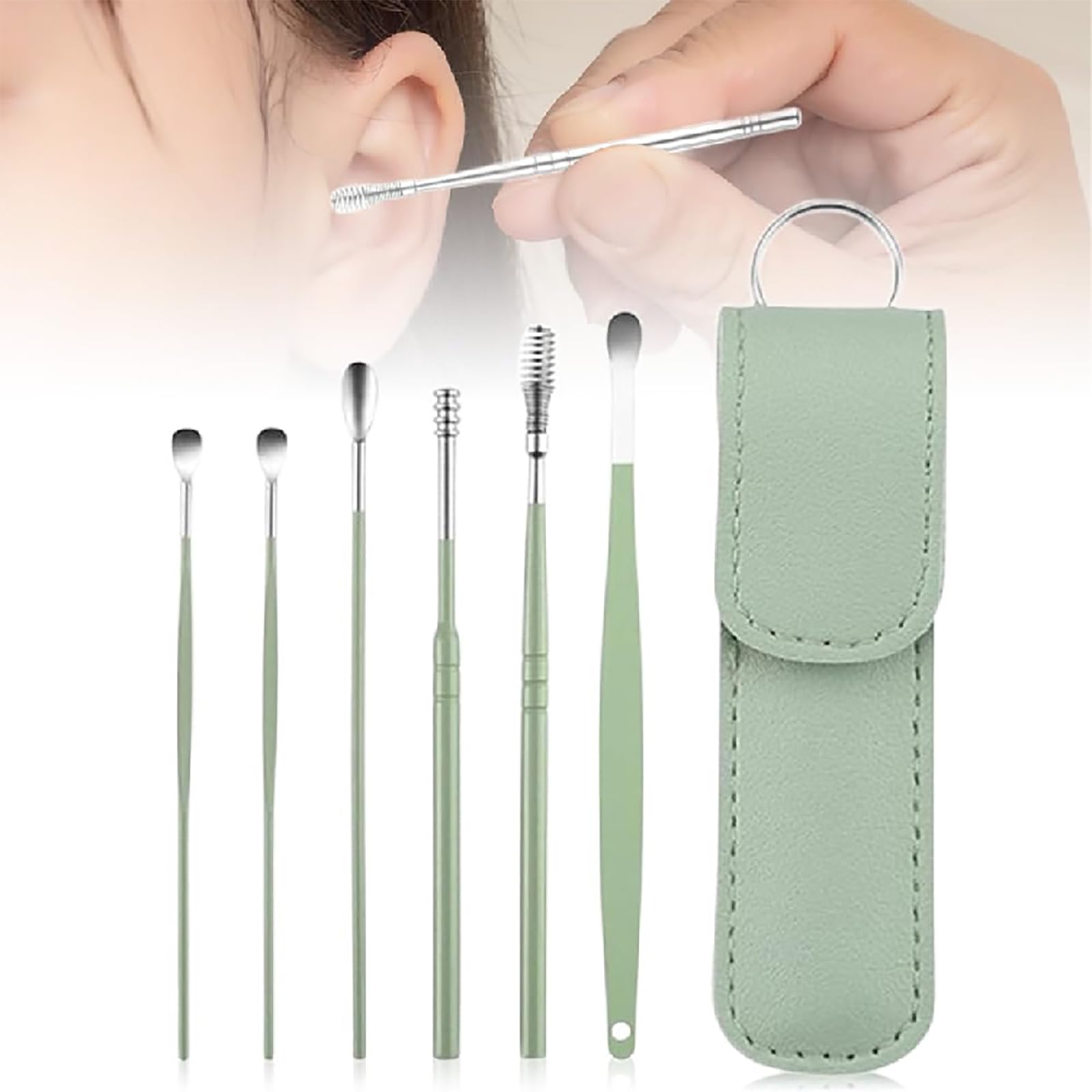 Amazon.com: Ear Wax Removal Kit, 2024 Upgrade Ear Cleaner Ear Pick ...