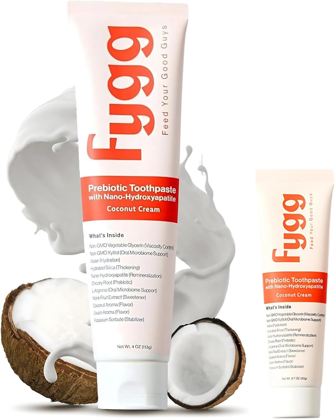 Amazon.com: Fygg Fluoride Free Toothpaste 4 oz with Travel Size Pack of ...