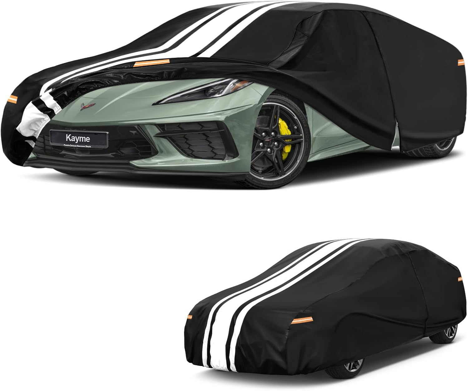 Amazon.com: Kayme Heavy Duty Car Cover Custom Fit for Chevrolet Chevy ...