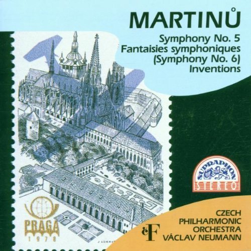 Martinu-Symphonies Nos. 5 & 6 by Czech Po & Neumann (1996-01-01 ...