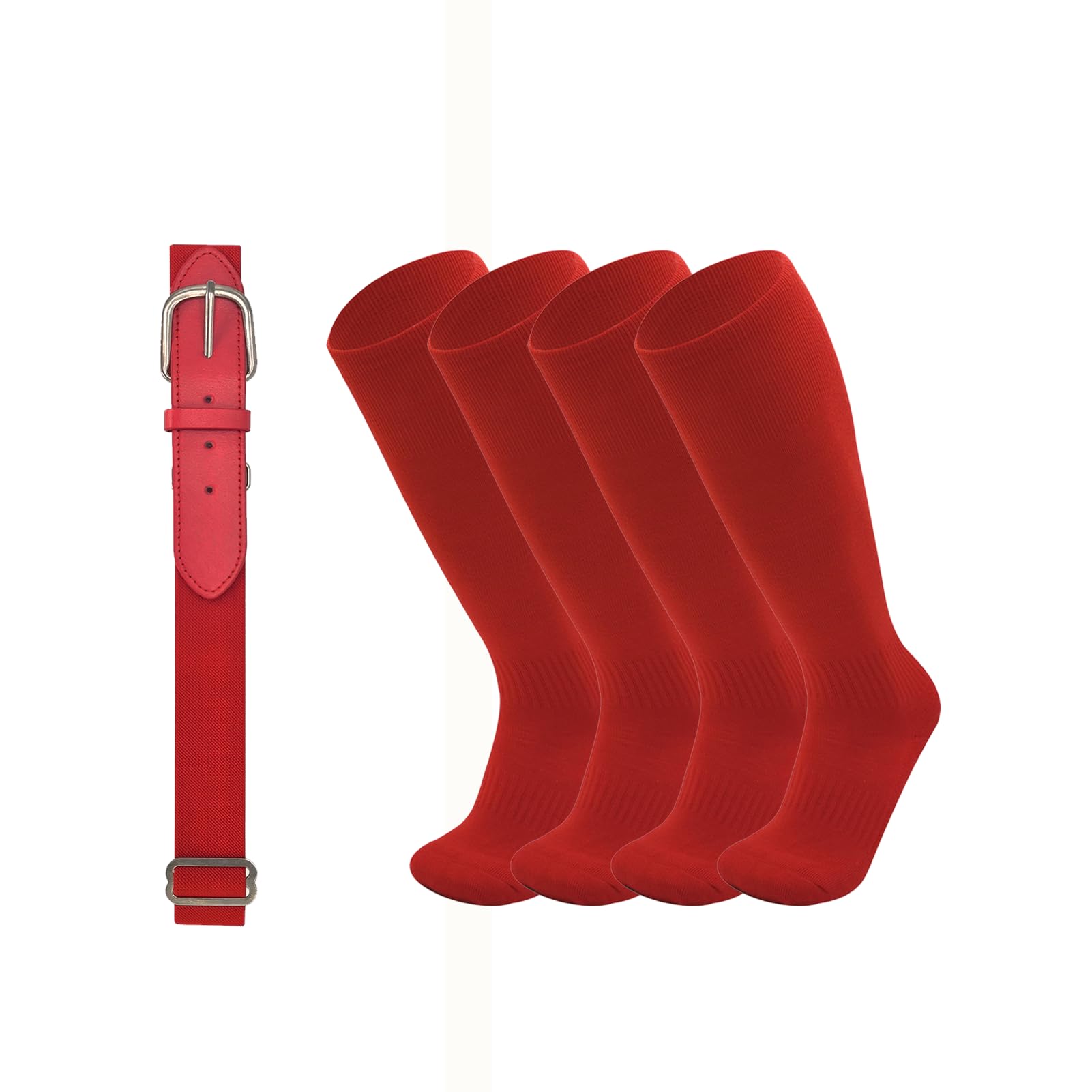 Amazon.com: LFUFUESHOP Youth Baseball Socks Softball Socks with ...