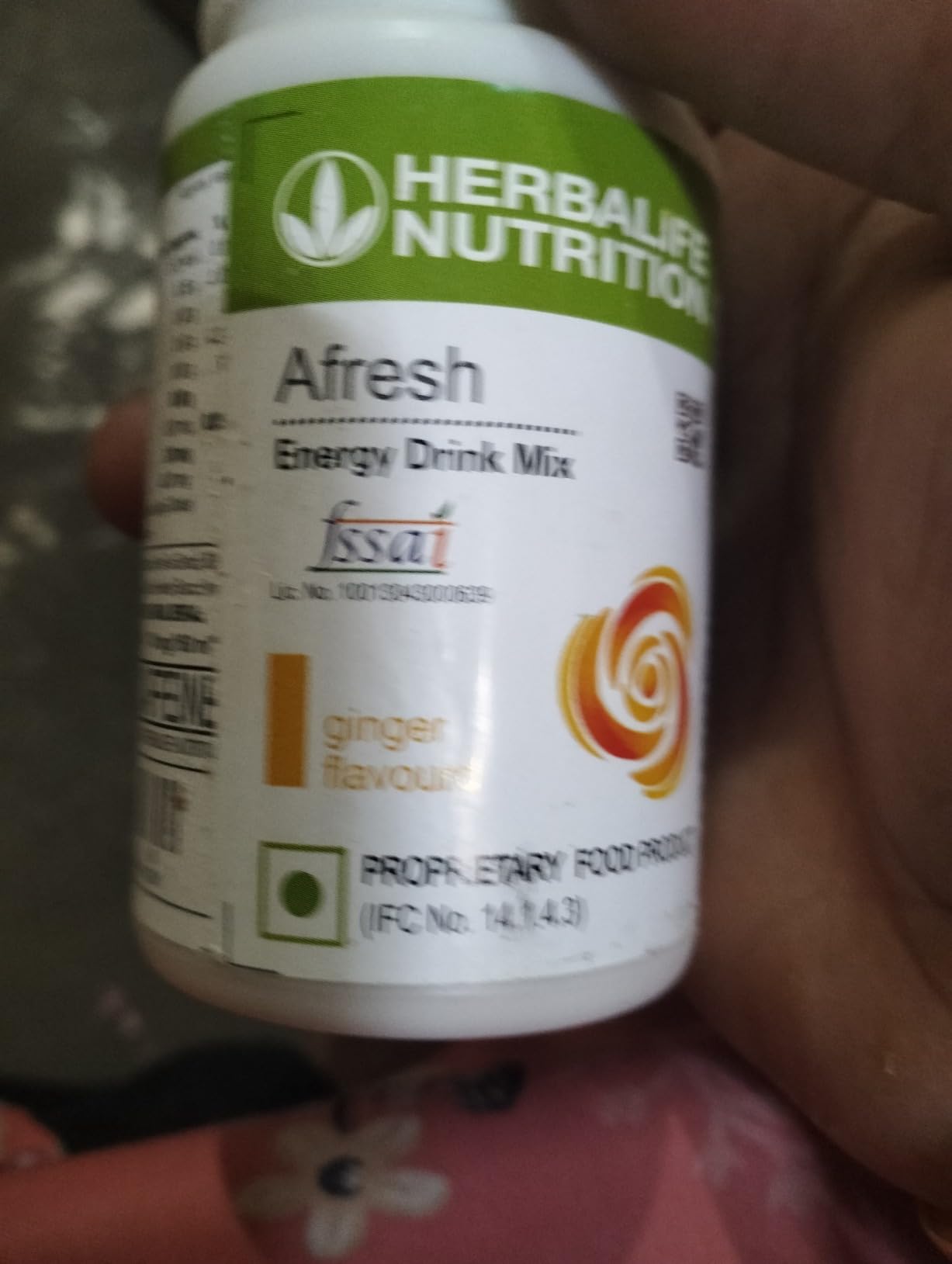 Herbalife Nutrition Afresh Energy Drink Mix (Ginger, 50 g) : Amazon.in ...