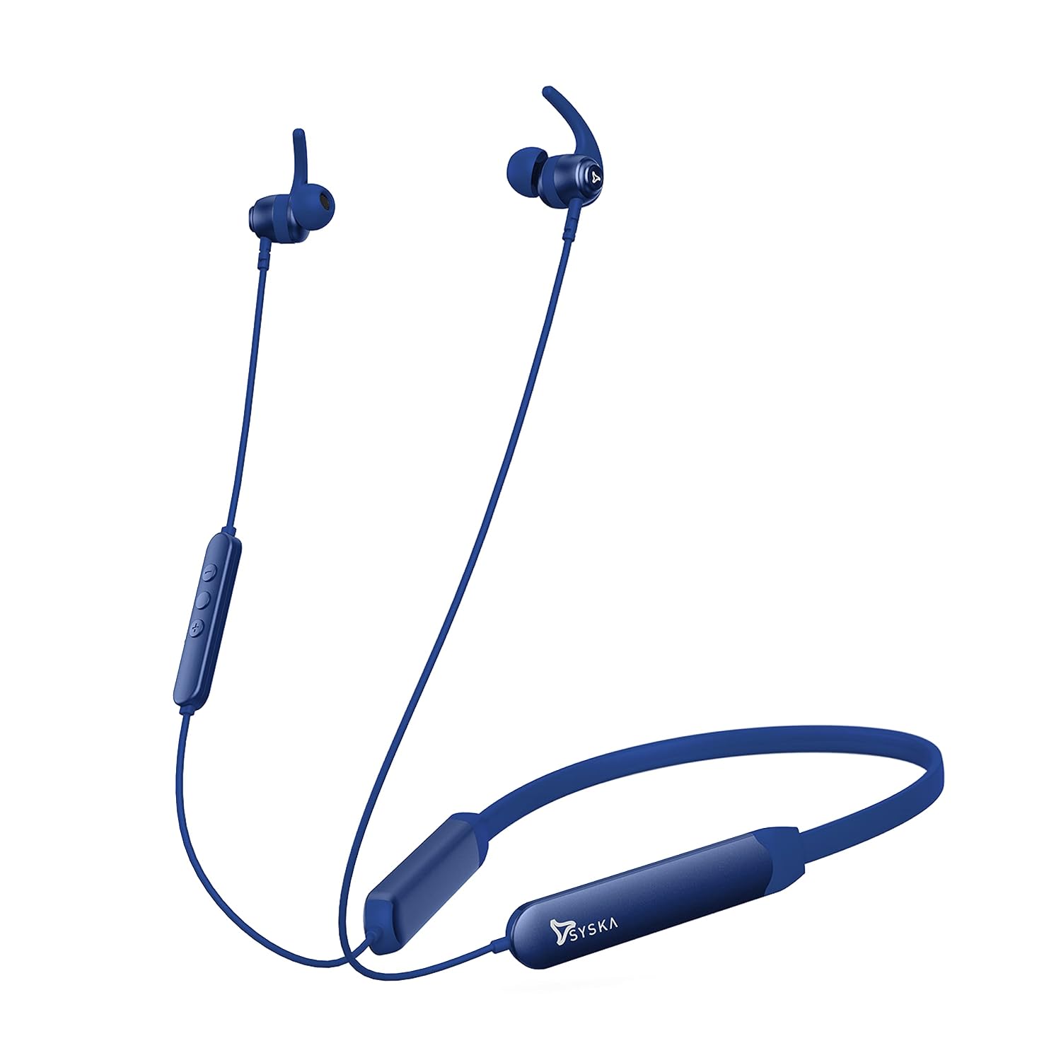 SYSKA PACE HE100H 100 hrs Playtime Bluetooth Neckband, autoENC ...