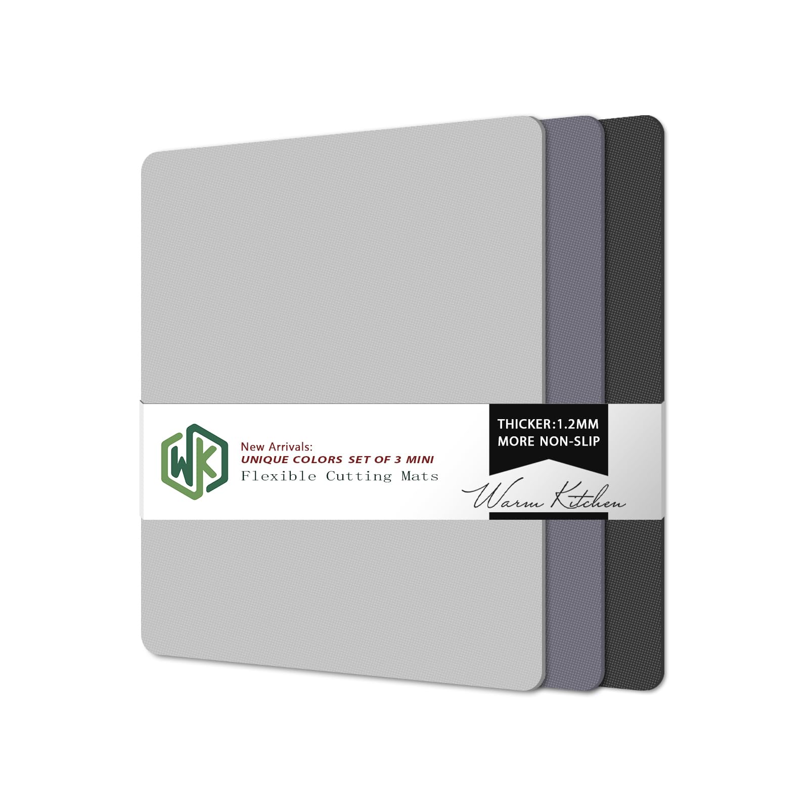 Amazon.com: WK Small Flexible Cutting Boards for Kitchen, Plastic ...