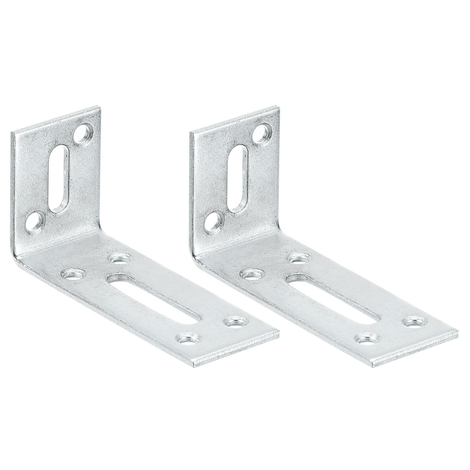 Amazon.com: uxcell Adjustable L Corner Braces, 2Pcs 80 x 40 x 30mm Cold ...