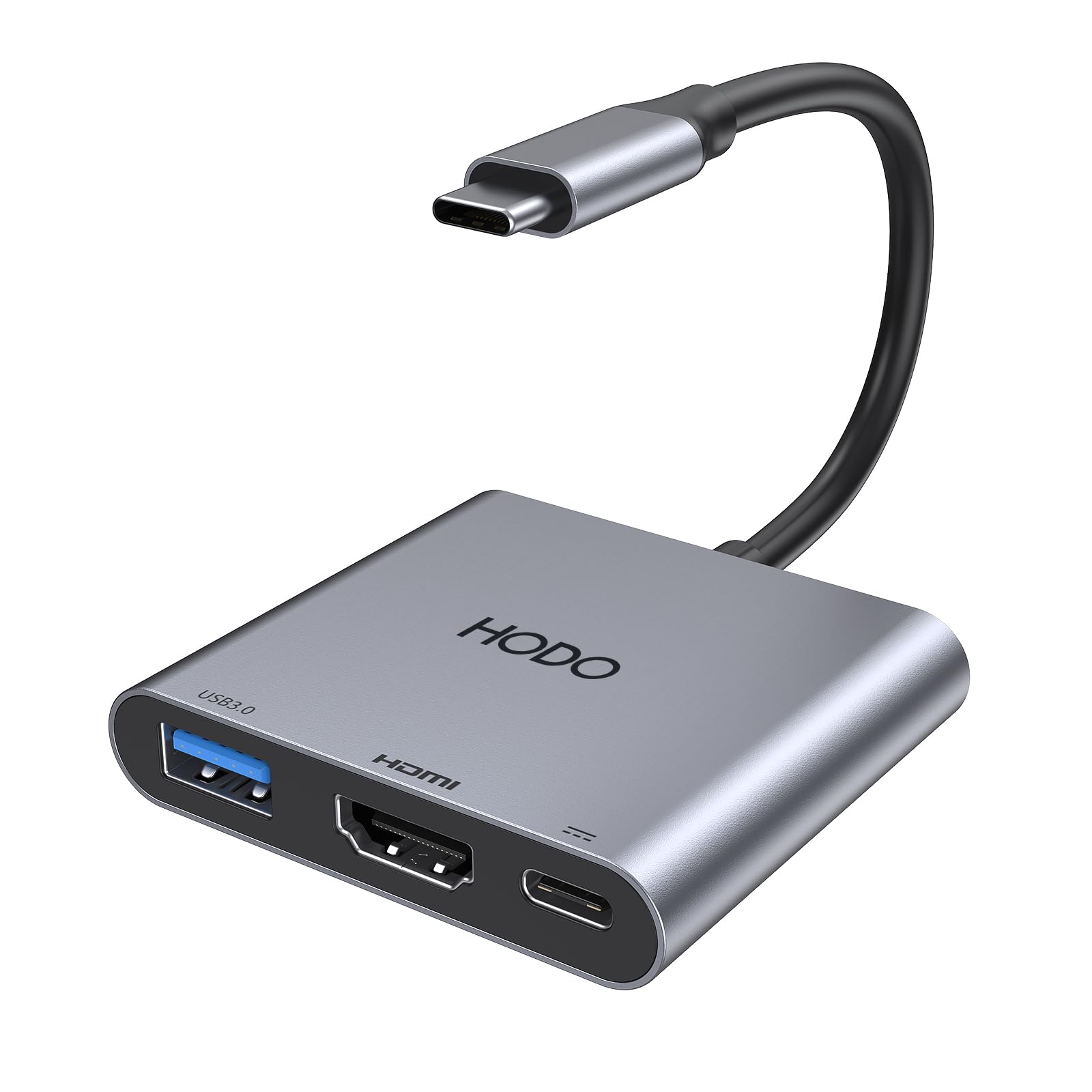 HODO USB C HDMI Adapter, USBC Digital AV Multiport Hub mit 4K HDMI, USB ...