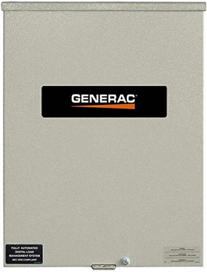 Generac RXSC200A3 200-Amp Smart Transfer Switch for Standby Generators ...