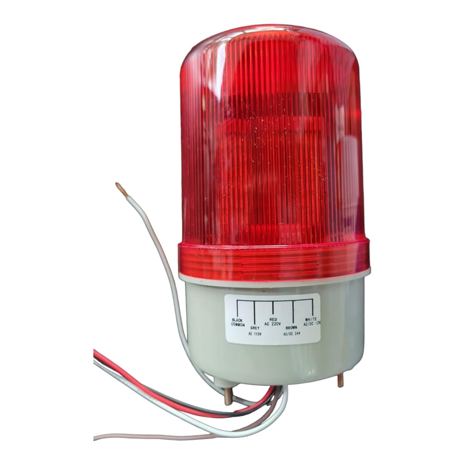 Sibass Revolving Warning light multy voltage Ac&Dc 12-220v : Amazon.in ...
