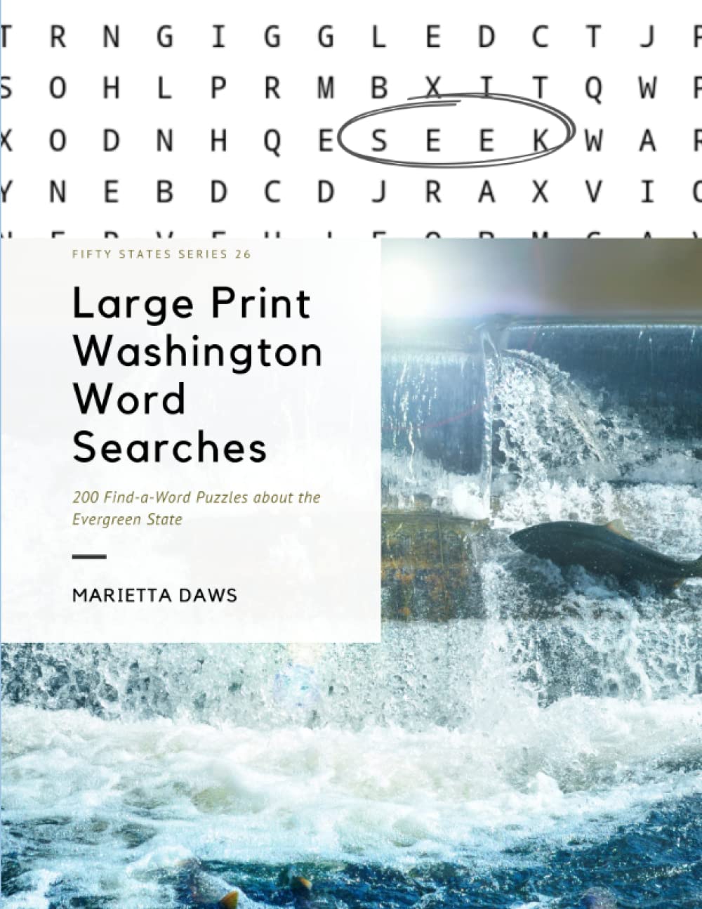 Amazon.com: Large Print Washington Word Searches: 200 Find-a-Word ...