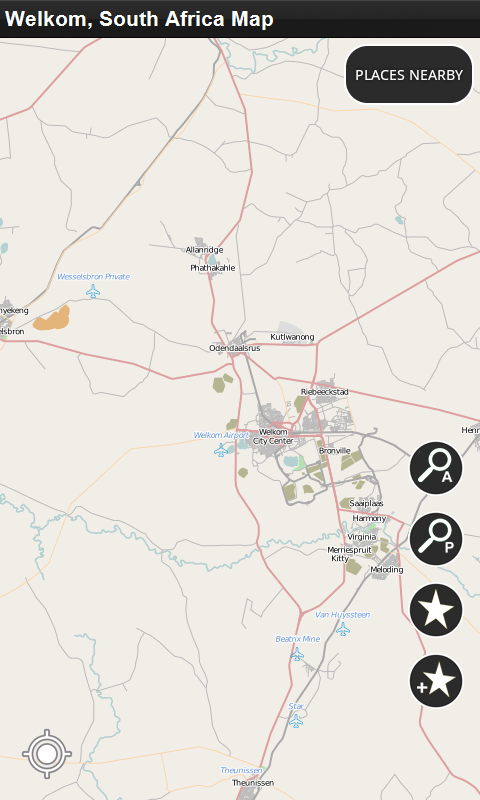 Welkom, South Africa - Offline Map - App on Amazon Appstore