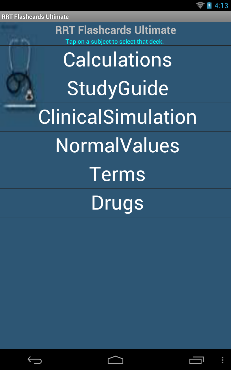 RRT Flashcards Ultimate - App on Amazon Appstore