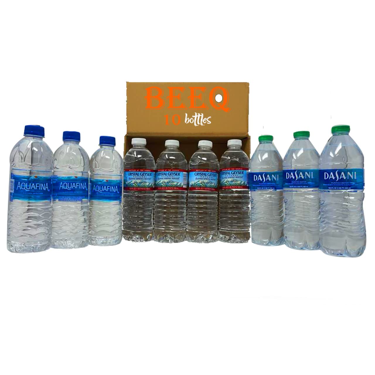Buy BEEQ-BOX VARIETY WATER, 3 DIFFERENT BRANDS, Sodium free - Pure ...