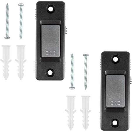 LiftMaster 883LMW Wall-Mounted Wired Push Garage Door Opener and ...