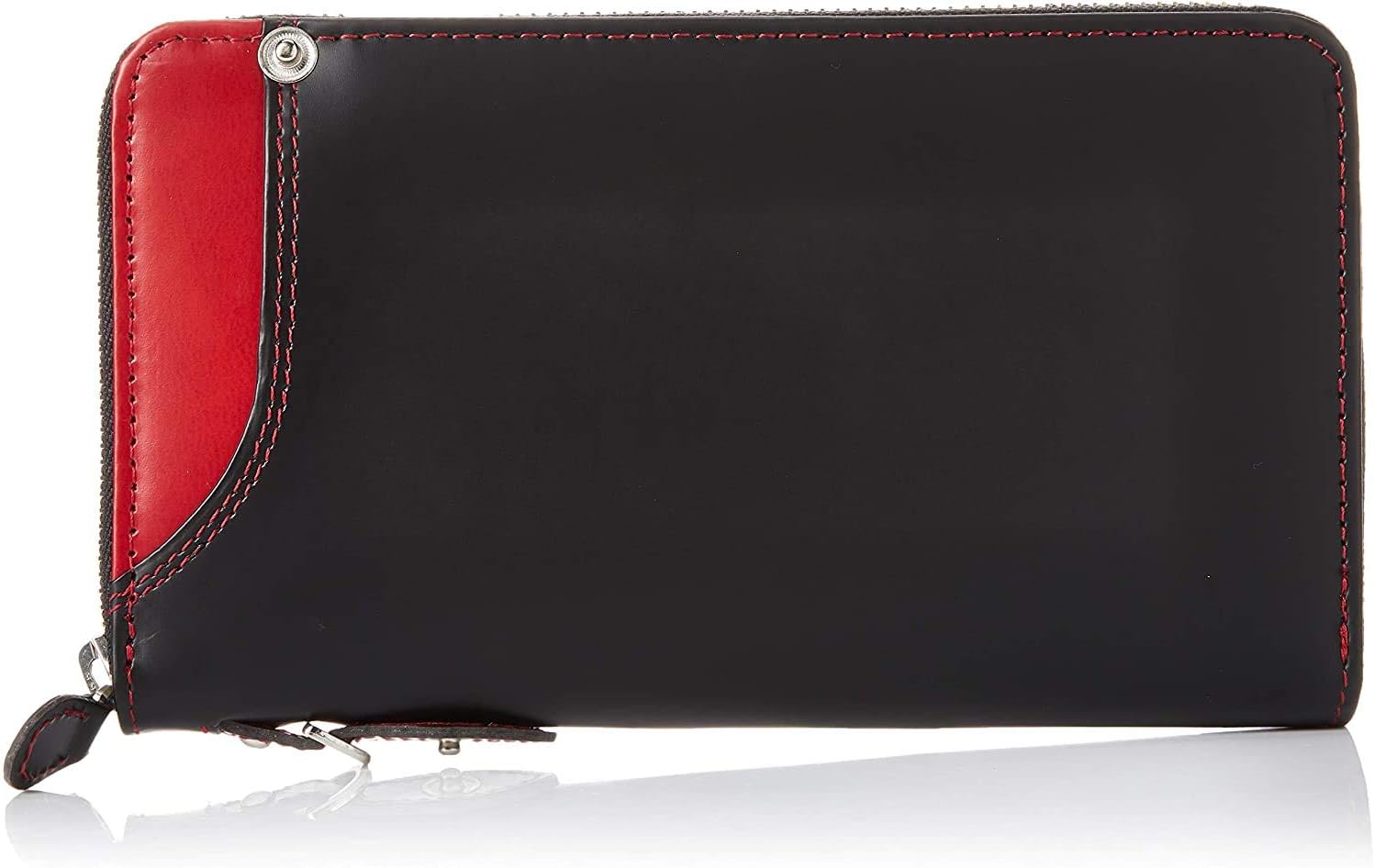 Amazon | IG-701 Igginbottom イギンボトム イギンボトム×サラマンダー コラボ ラウンド長財布 (ブラックxレッド) | Pride of Japan(プライド オブ ...