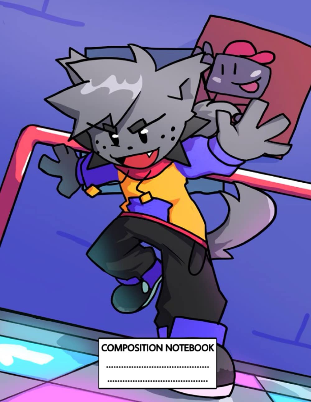 Buy Kapi Composition : Funkin Night Friday Wide Ruled (8.5 x 11 ...