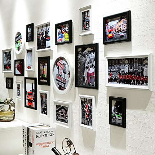 Patined 20 Frames of European Style Photo Wall Sofa Background Wall ...