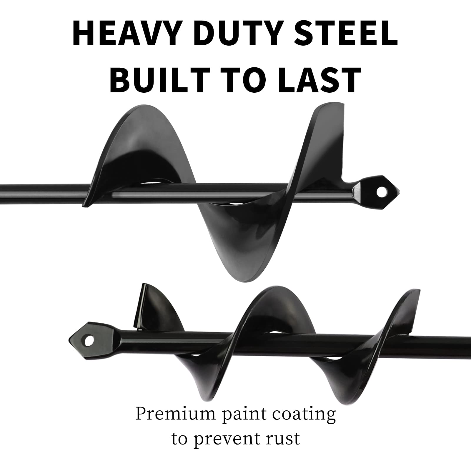 Snapklik.com : TCBWFY Planting Auger Drill Bit Set -3"x9" And 16"x9 ...