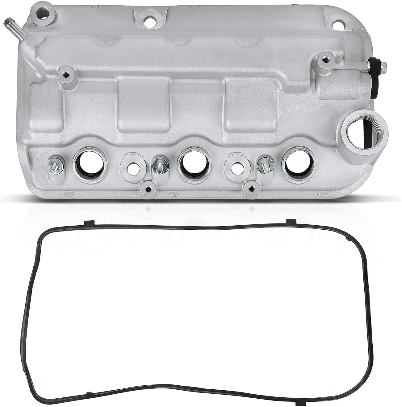 Amazon.com: MISIOEK Aluminium Rear Engine Valve Cover Fit For 2008-2017 ...