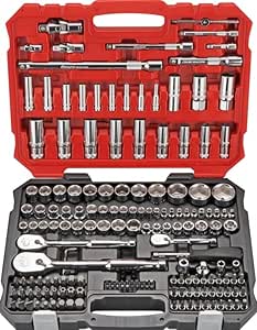 171 Pc 1/2" 3/8" & 1/4" Master Socket Set - Amazon.com
