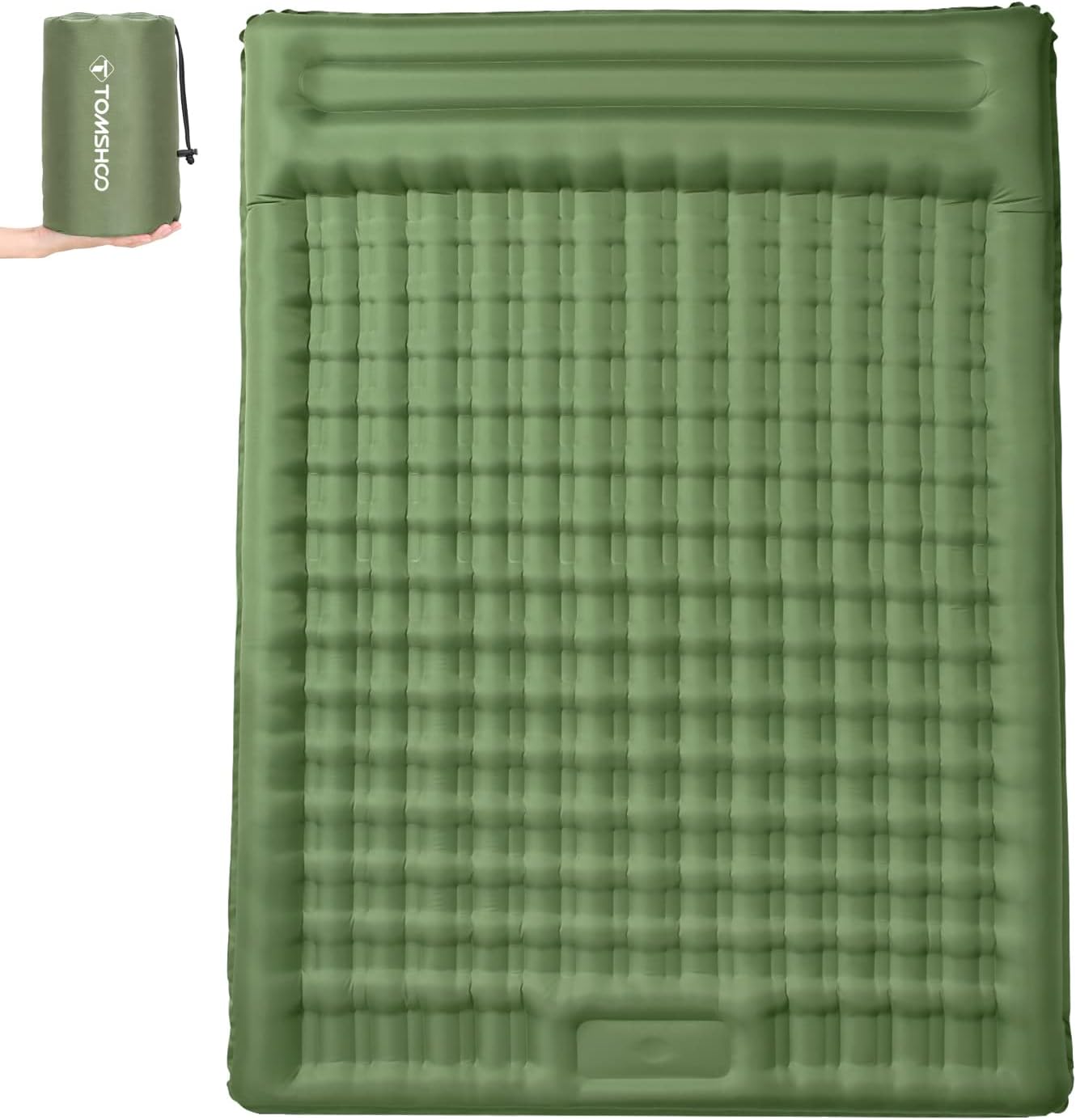 Amazon.com : TOMSHOO Sleeping Pad, Self Inflating Camping Mat Ultralight Sleeping Mat Compact ...