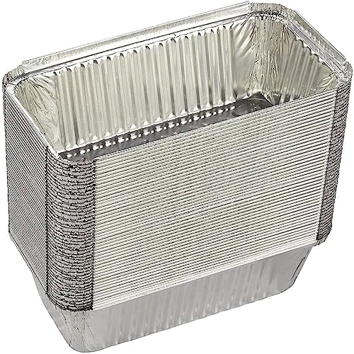 M&M Aluminum Food Storage Disposable Aluminium Foil Containers With Lid ...