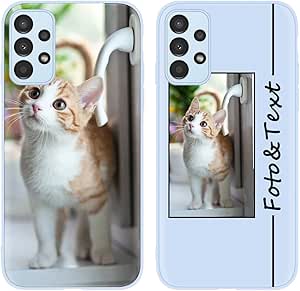 Amazon.com: Eouine Custom Phone Case for Samsung Galaxy A32 5G (6.5") - Personalized Picture ...