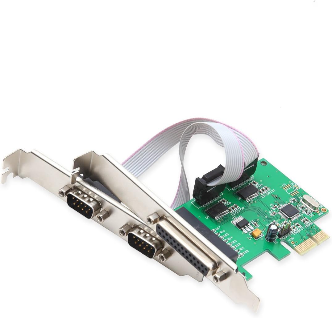 Amazon.com: X-MEDIA XM-PEX-2S PCI-E 2-Port Dual DB9 Serial / RS232 Port ...