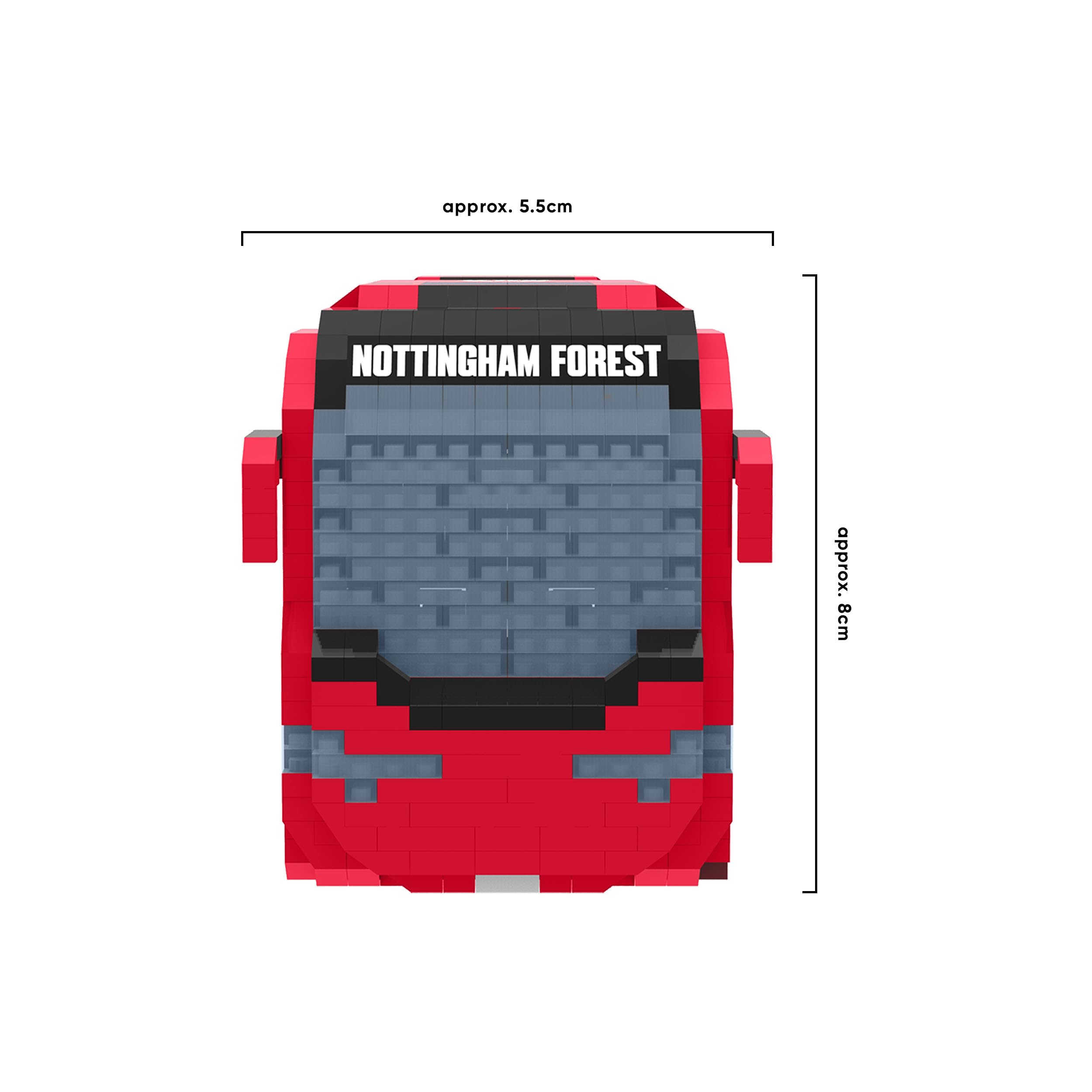 FOCO Officially Licensed Nottingham Forest FC 3D BRXLZ Bricks Coach Toy ...