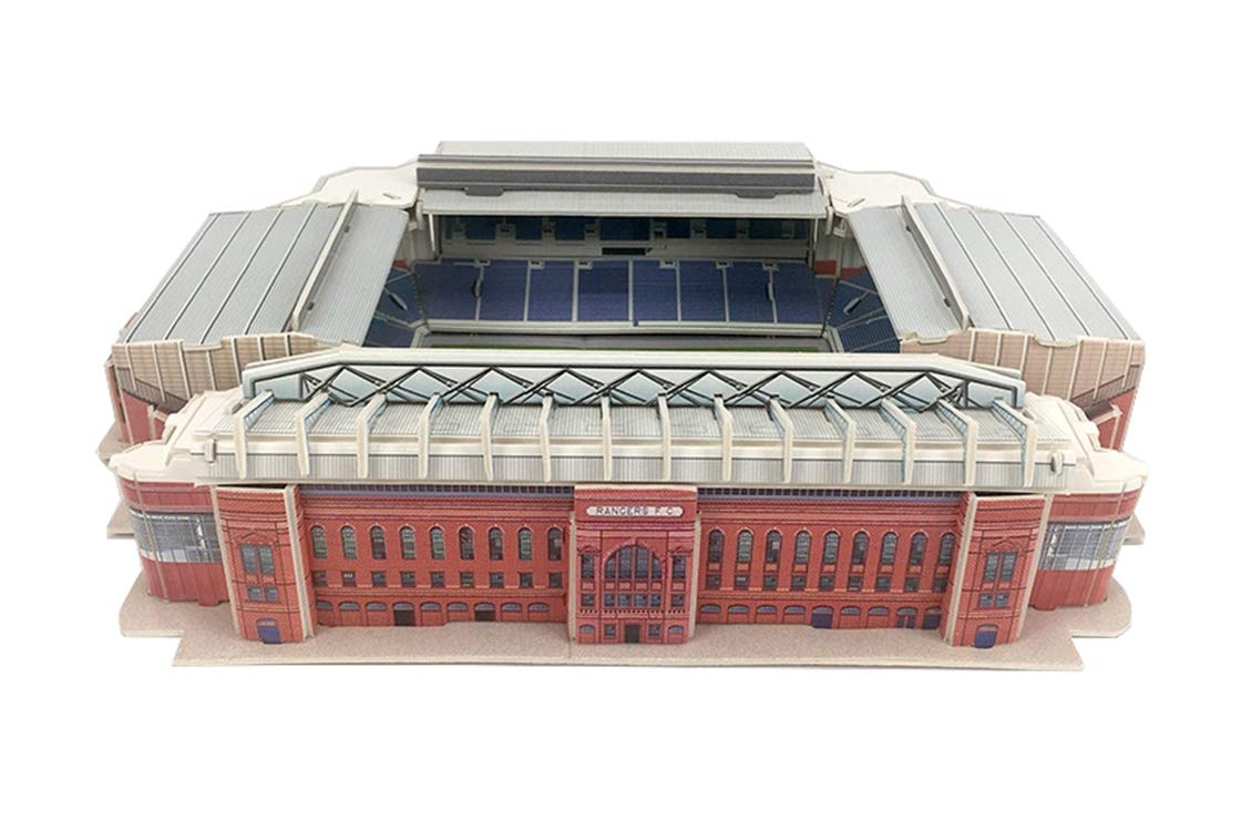 Buy Glasgow Rangers Football Club 3D Puzzle at Home, Ebrox Stadium ...