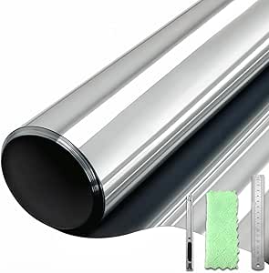 Amazon.com: DUOFIRE One Way Window Film Privacy See Out Not in Heat Blocker Window Tint ...