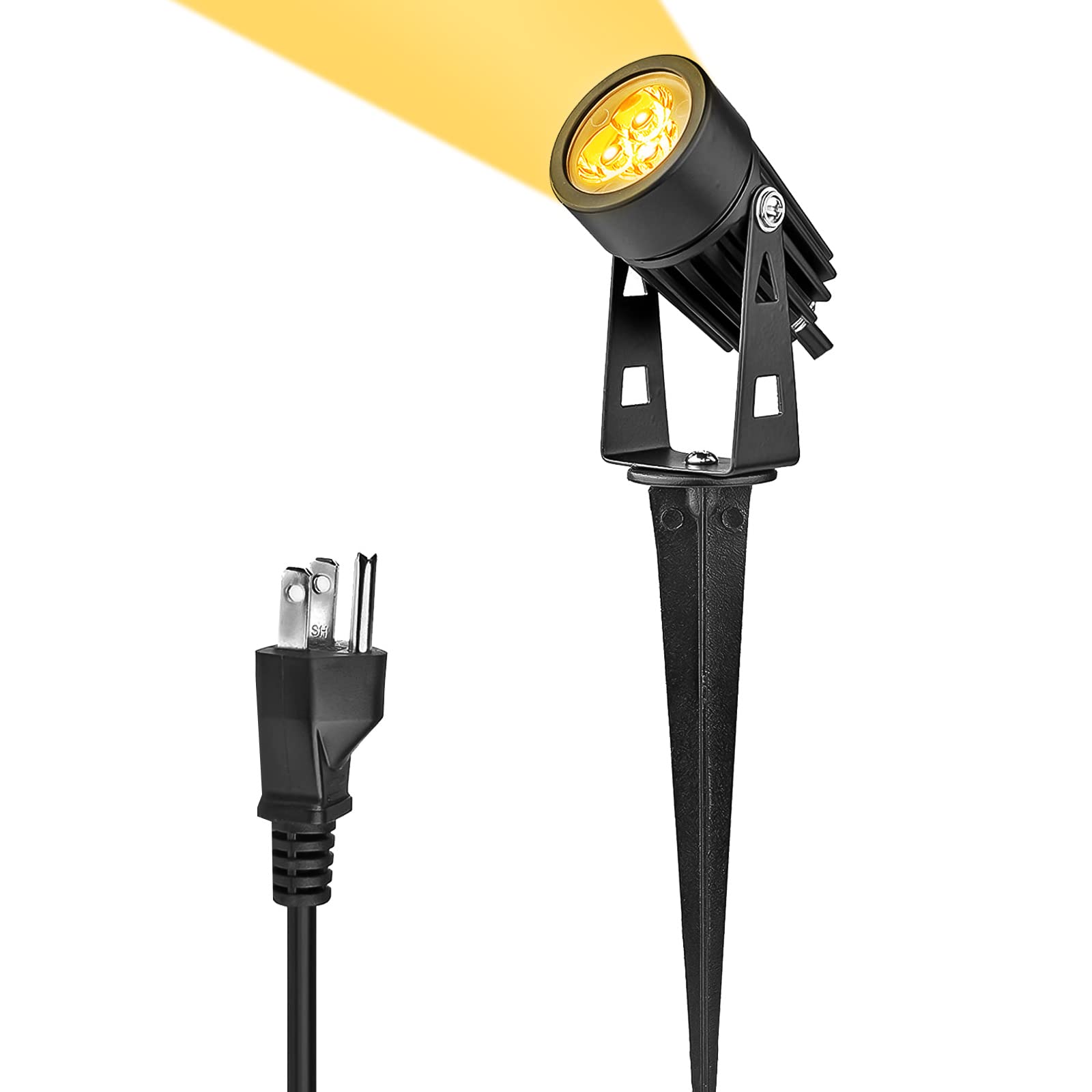 Led Lights, Garden Landscape Spotlights 3W 300LM Warm White Lights ...