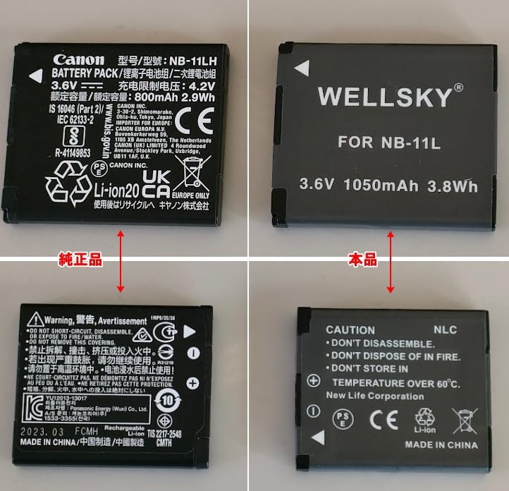 Amazon.co.jp: WELLSKY LP-E4 [ 2個セット ] 互換バッテリー [ 純正 充電器 バッテリーチャージャー で充電可能 残量表示可能 純正品と同じよう使用可能 ...