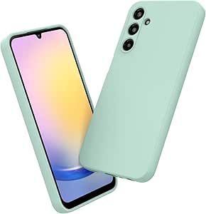 Foluu Designed for Samsung Galaxy A25 Case, Silicone Shockproof Phone Case with [Soft Anti ...