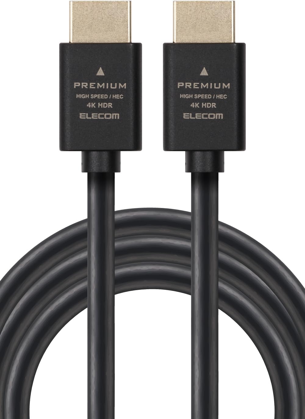 Amazon | エレコム HDMI ケーブル 3m Ver2.0 プレミアム 4K2K(60Hz) 【Premium HDMI(R) Cable規格認証済み】 18Gbps テレビ・パソコン ...