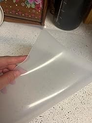 Amazon.com: Clear Silicone Mat for Kitchen Counter, Waterproof Non Slip ...