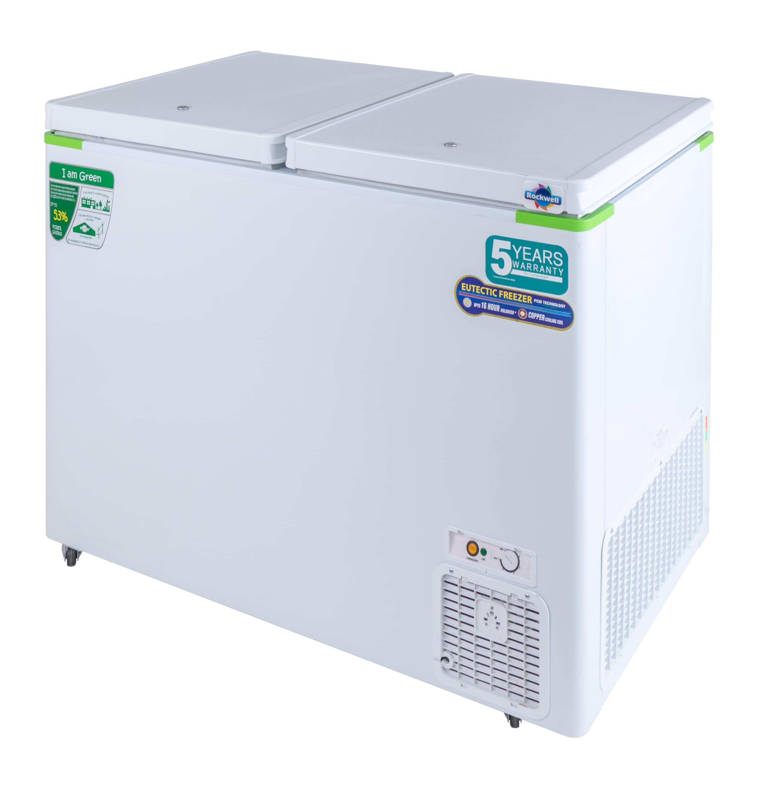 Buy Rockwell 350DDET, Double Door Eutectic Eutectic Freezer with 18 ...