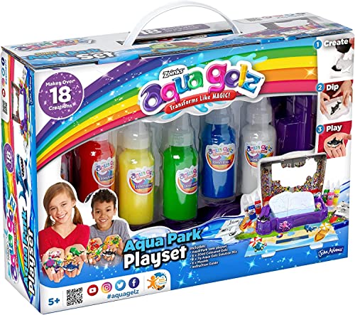 Aqua Gelz 3D Magic Gel Create Soft Figures Craft Kit Unique Arts ...