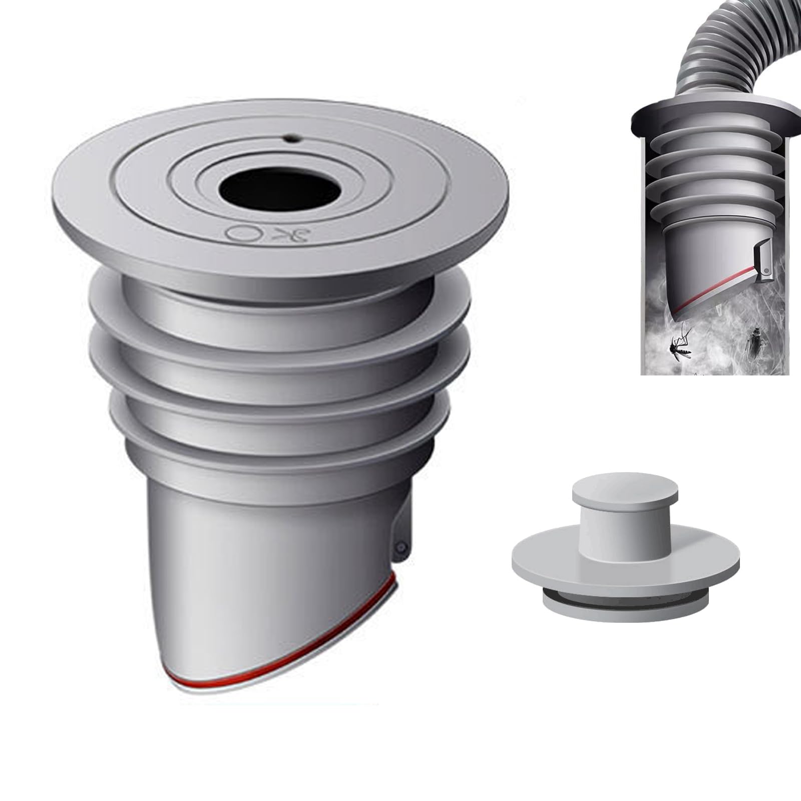 Babbblisio Washing Machine Drain Hose Seal,Washing Machine Drain Hose ...