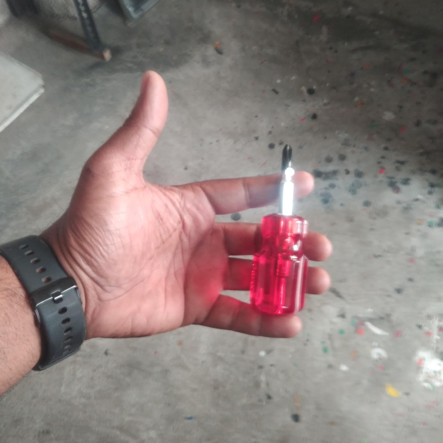 Generic Screwdriver, Stubby, Phillips, Red : Amazon.in: Home Improvement