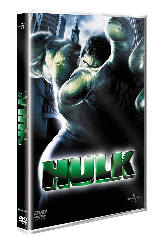 Hulk 2003 Dvd Omslag