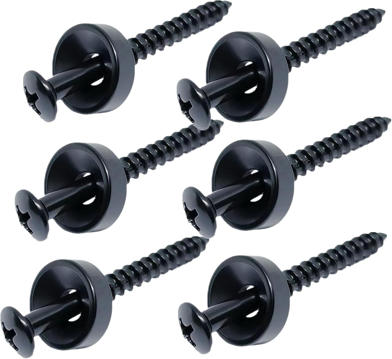 Amazon.com: 6 Pcs Stainless Steel Guitar Neck Joint Ferrules with ...