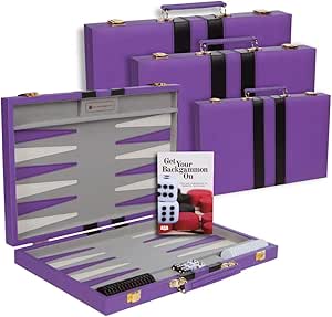 Amazon.com: Get The Games Out Top Backgammon Set - Small Travel Size ...