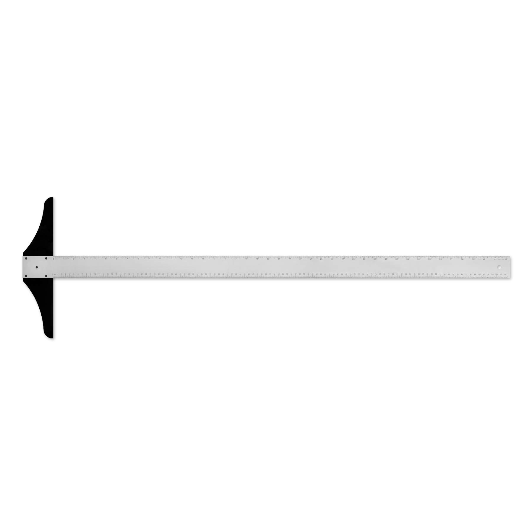 Amazon.com: Alumicolor 42-inch Steel Edge Aluminum T-Square for Art ...