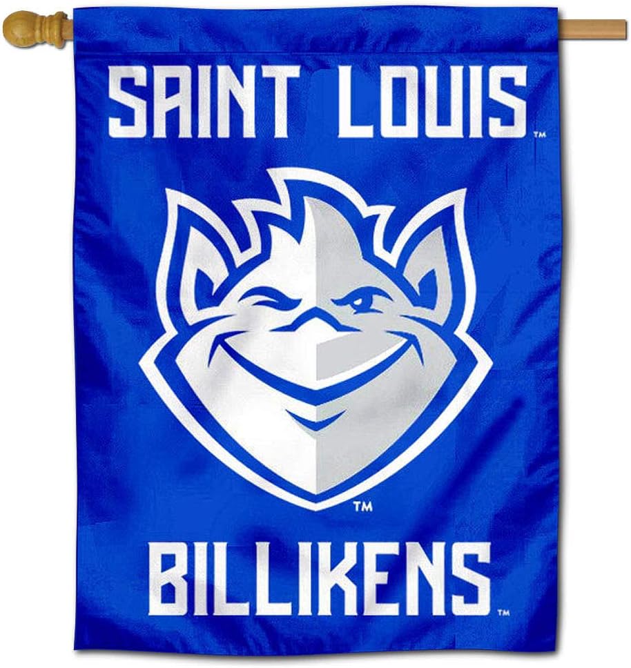 Amazon.com : SLU Billikens New Logo Double Sided House Flag : Sports ...
