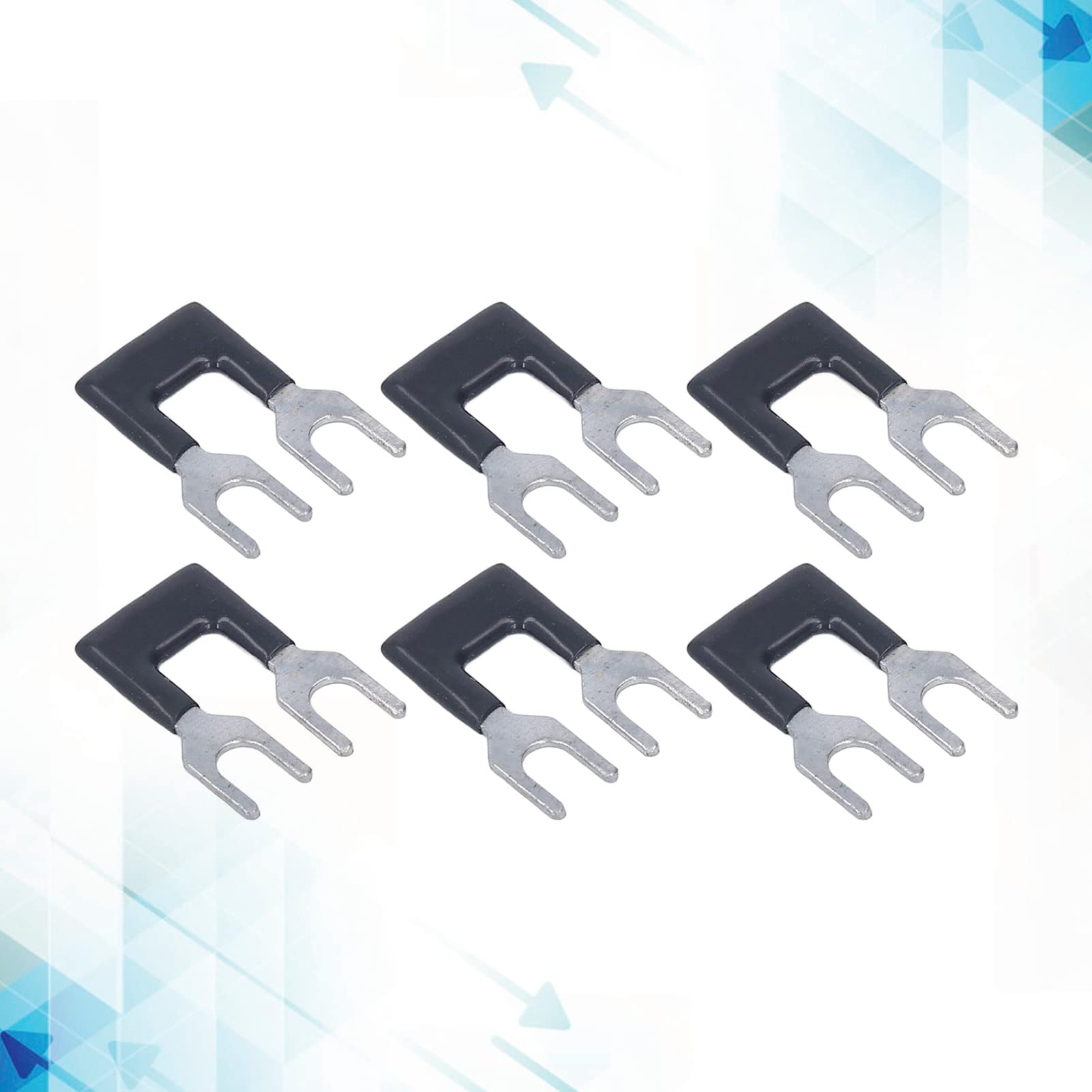 Snapklik.com : Black Jumper Block Terminal Strip Copper Fork Type ...