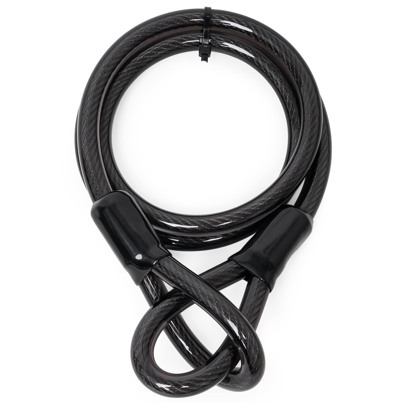 Alston Bike Cable Chain Locks 1.2M/4FT Safety Cables Lock Loops Braided ...