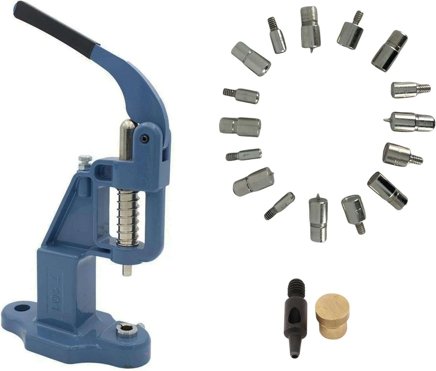 Amazon.com: HOBBY TRENDY Essential Rivet Setting Kit with Hand Press ...