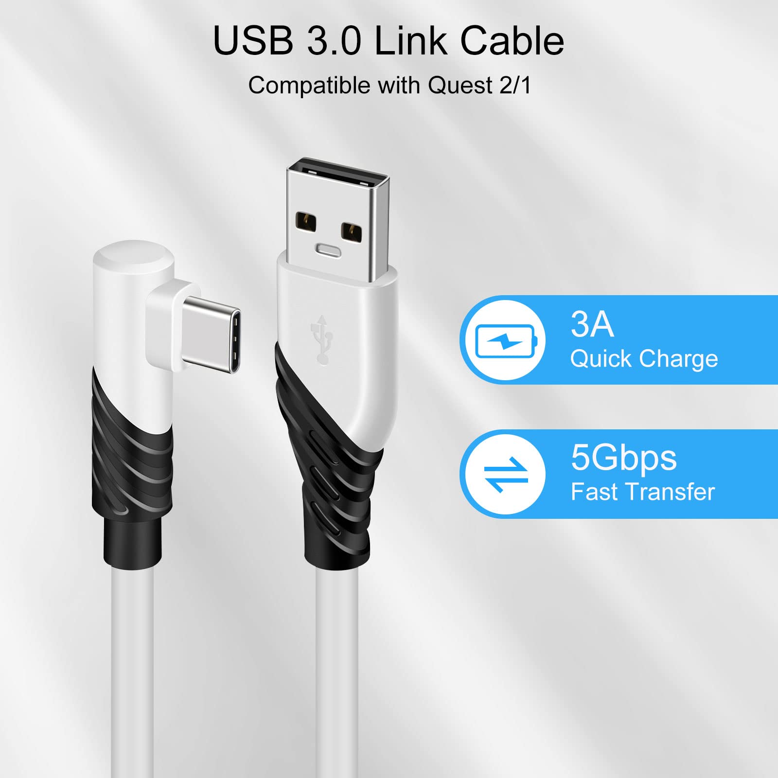 Snapklik.com : Link Cable 16 FT For VR Devices, High Speed Data ...