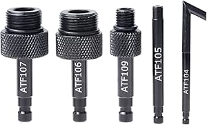SURIEEN 5Pcs ATF Filler Adapters, Transmission Automatic Fluid Oil ...