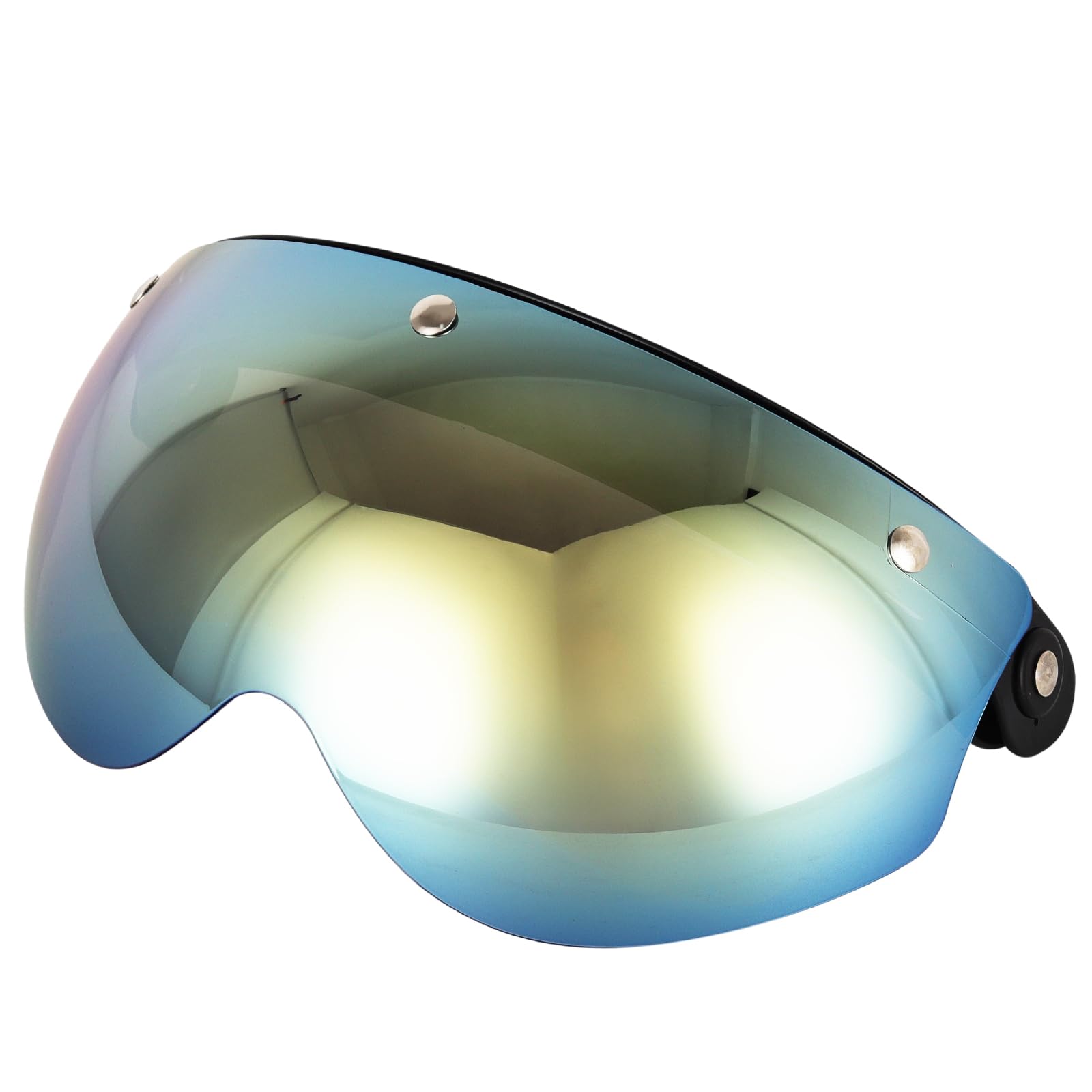 Snapklik.com : Soman Universal 3-Snap Visor Retro Pilot-Style For Open ...